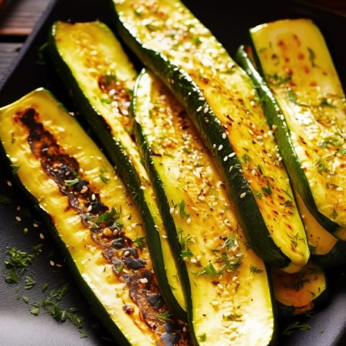 Recette Courgettes grillées au four - Cuisinovores
