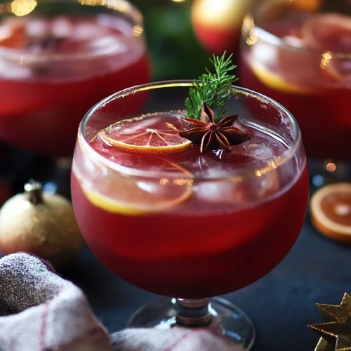 Recette Punch de noel - Cuisinovores