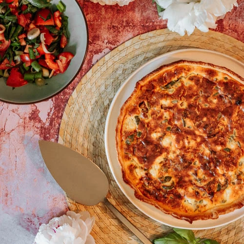 Recette Quiche au poulet light - Cuisinovores